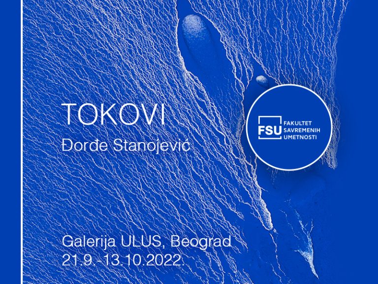 Đorđe Stanojević's exhibition "Tokovi" at ULUS Gallery in Belgrade ...